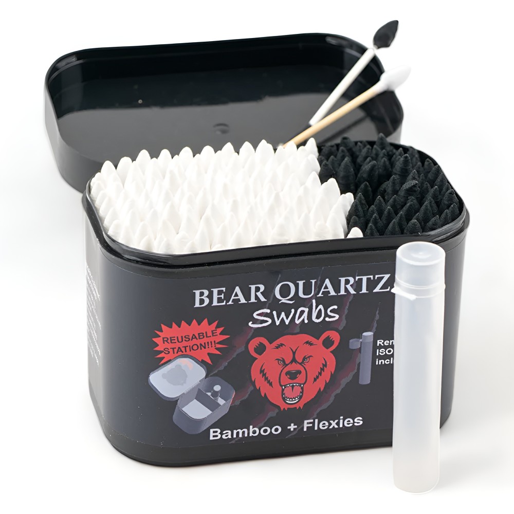 Bear Quartz Swabs Kit | Ultimate Dab Rig Cleaning Solution | Skygate ...