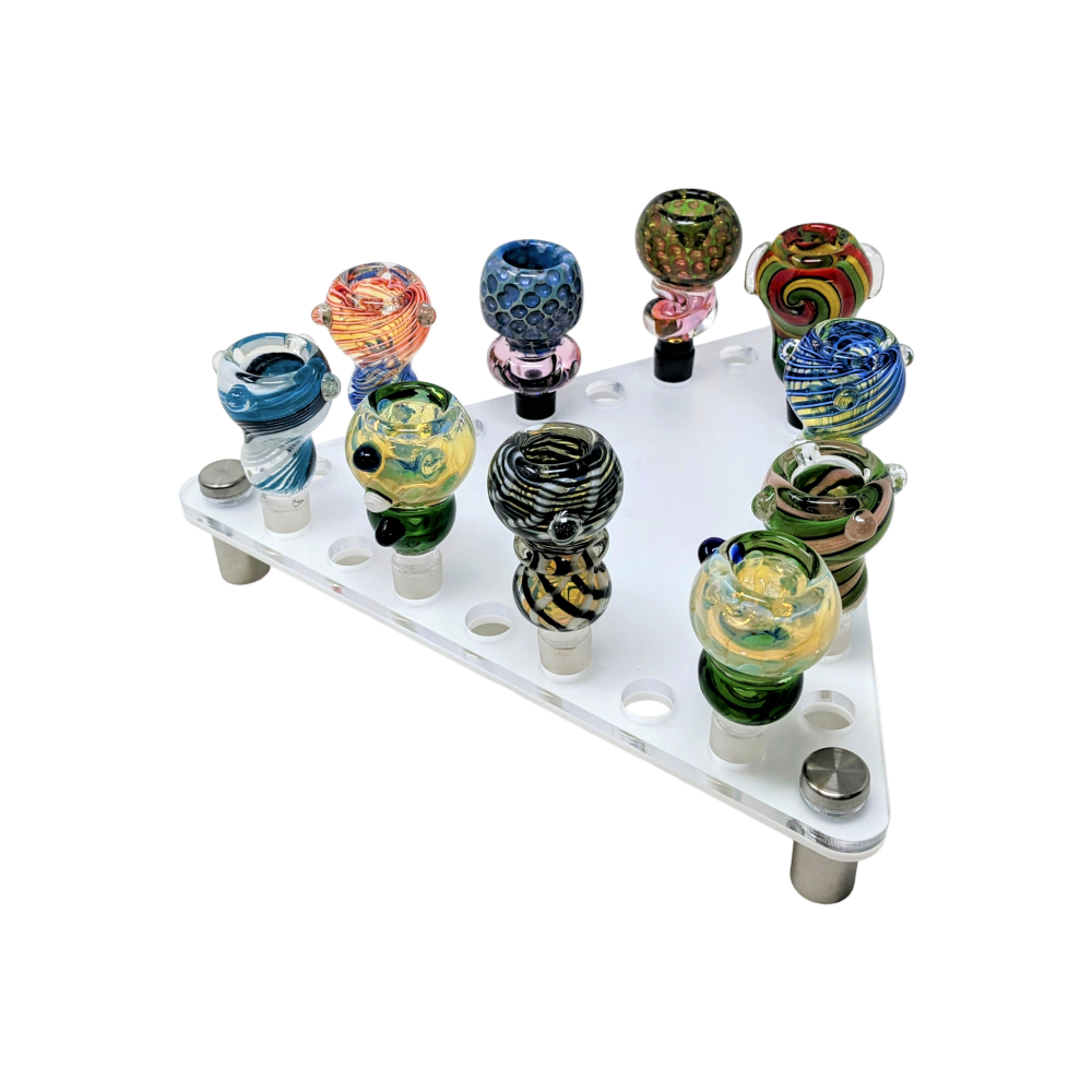 Display Your Bangers in Style with an Acrylic Triangle Banger Stand ...