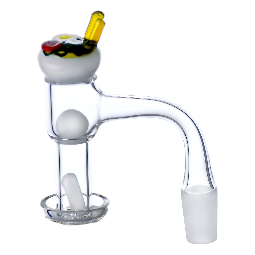 14mm Male Joint Terp Slurper Quartz Banger Ramen Design Carb Cap 3 Pc ...