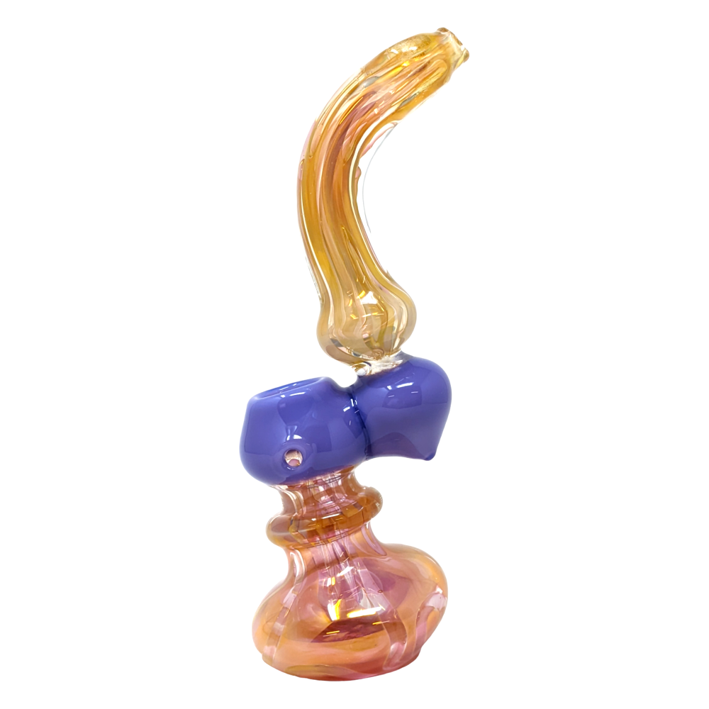 6" Silver Fumed Slyme Joint Art Bubbler | Skygate Wholesale