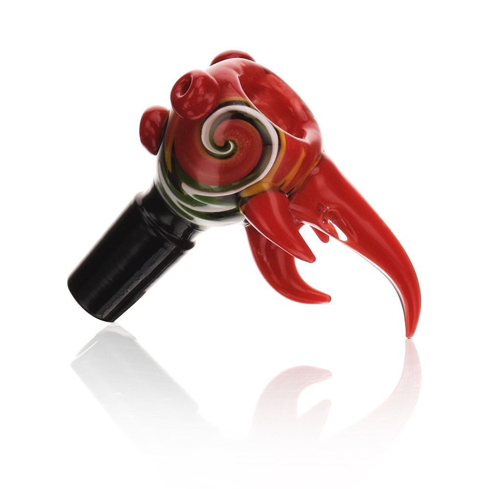 14mm Assorted Wig Wag Multi Spiked Bowl | Skygate Wholesale