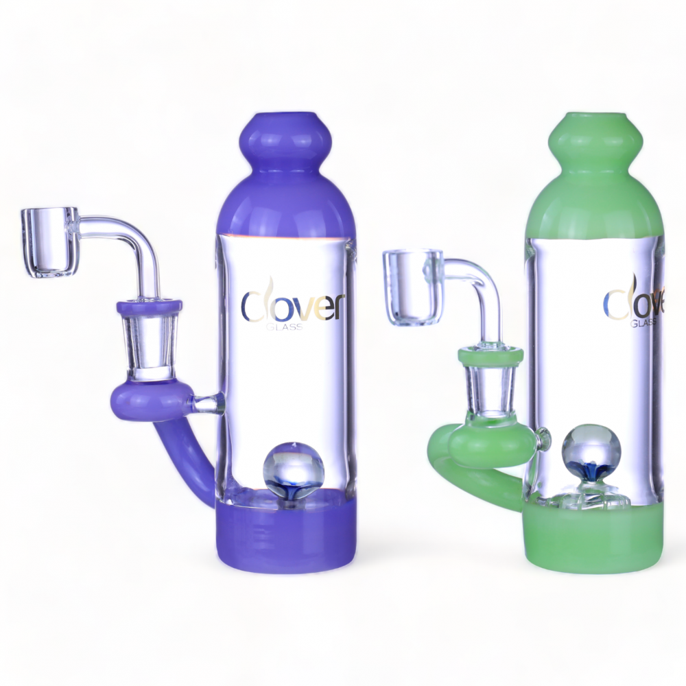Clover Glass 6.5" Bottle Shape Millie Matric Perc Water Pipe | Skygate ...