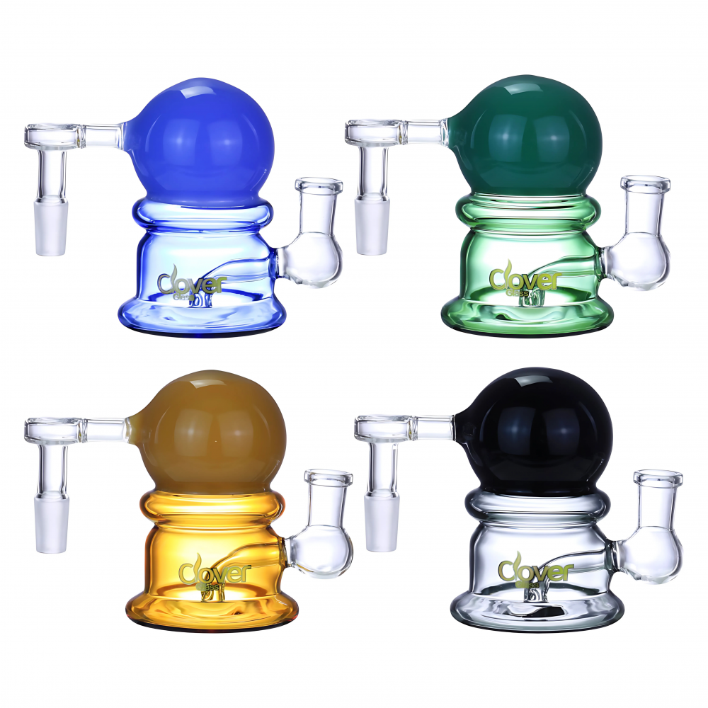 Clover Glass - 14mm 90° Orb-Style Ash Catcher
