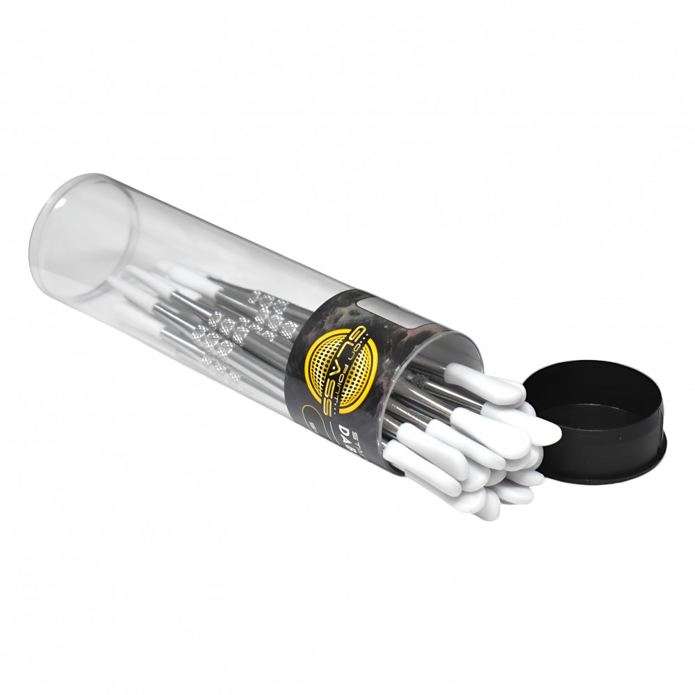 On Point Glass - 120mm Stainless Steel Dabber Tool 20 Pack - Durable ...