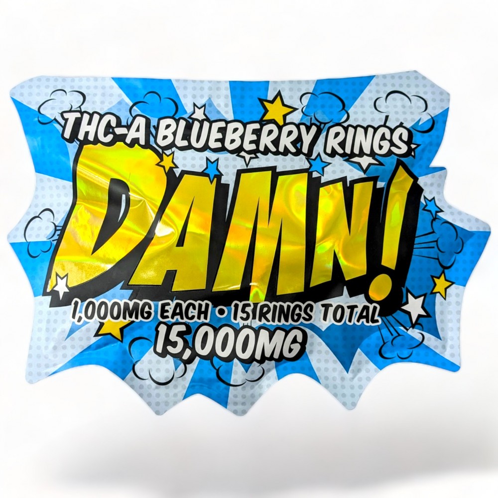 DAMN! THC-A Gummies 15000mg - 15ct Gummies | Potent Edibles | Skygate ...