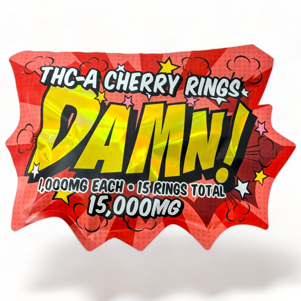 DAMN! THC-A Gummies 15000mg - 15ct Gummies | Potent Edibles | Skygate ...