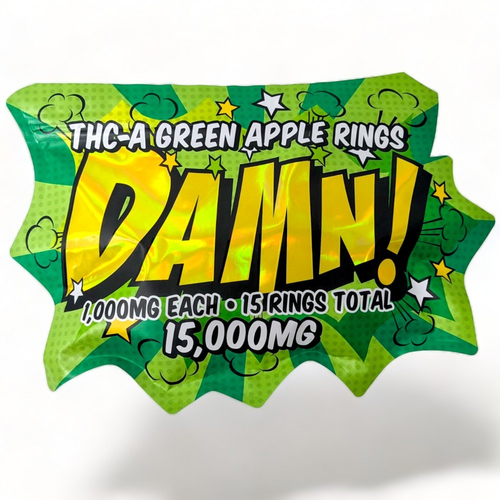 DAMN! THC-A Gummies 15000mg - 15ct Gummies | Potent Edibles | Skygate ...