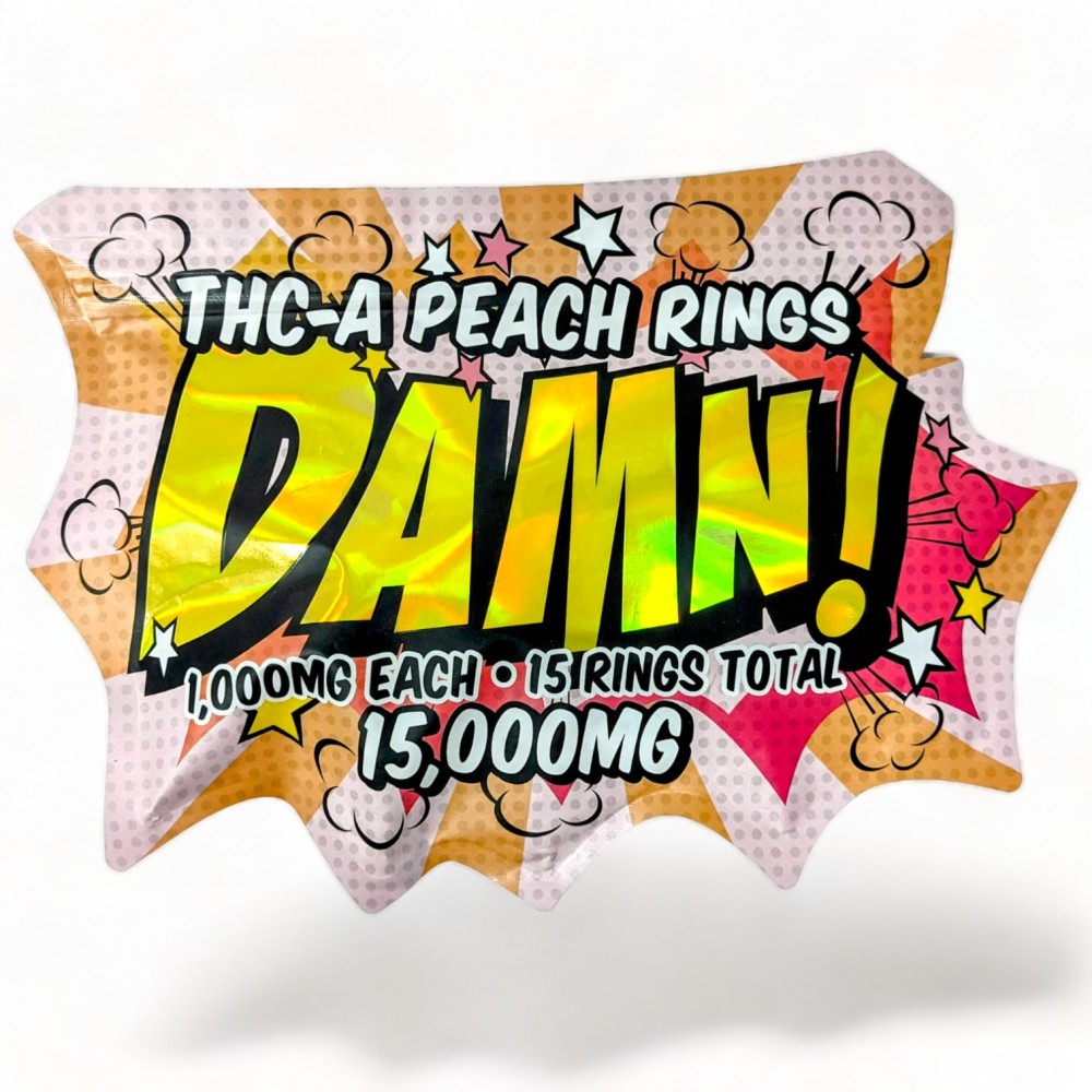 DAMN! THC-A Gummies 15000mg - 15ct Gummies | Potent Edibles | Skygate ...