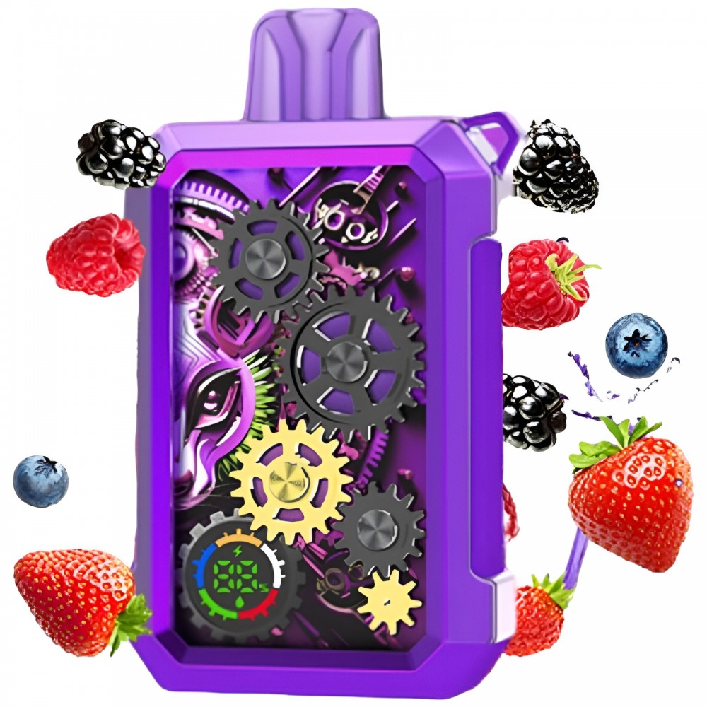 Tick Tock 16ML 25k Puffs Disposable vape w/ Rotating Gears & Dynamic ...