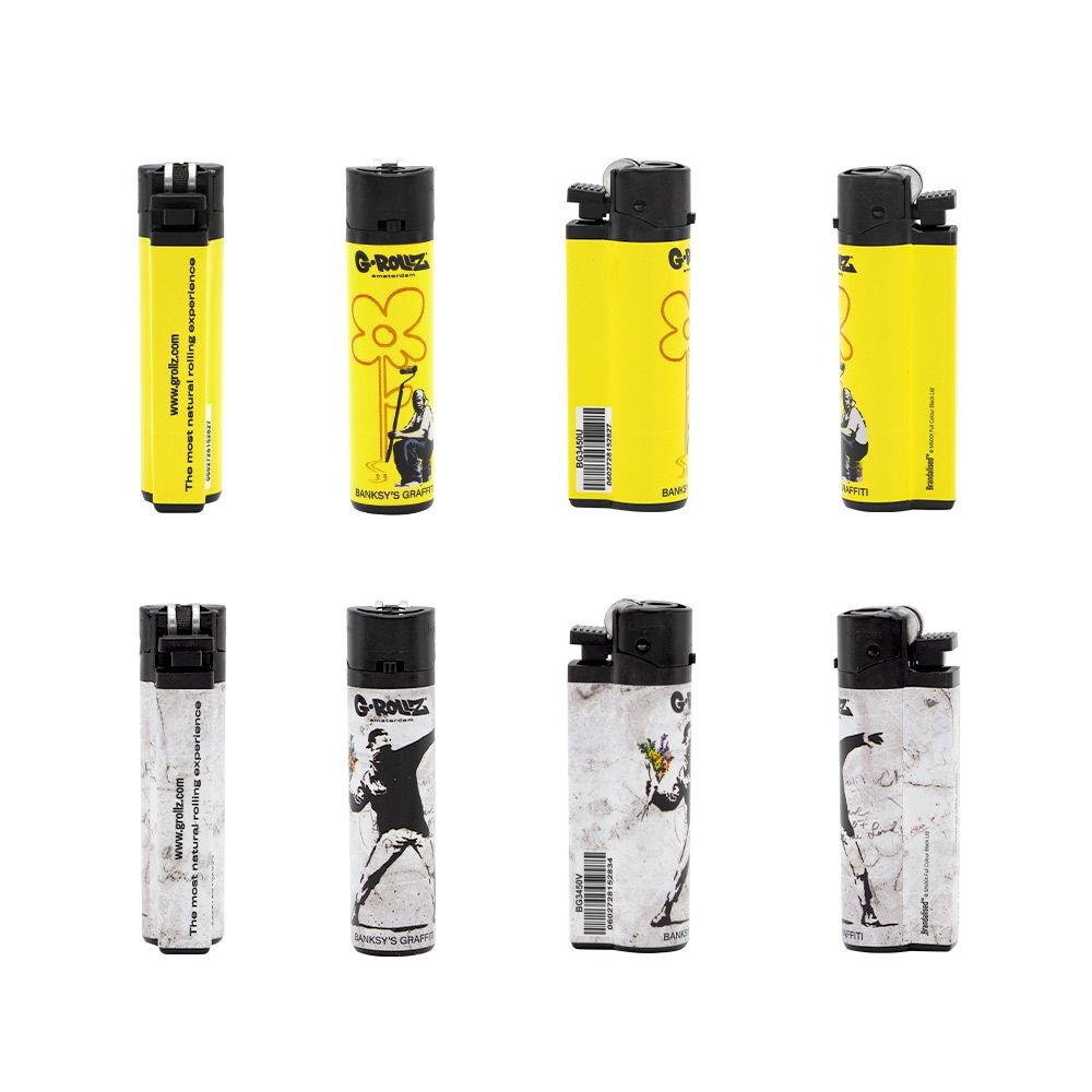 G-Rollz | Banksy's Graffiti Lighters - Design 7 - 30ct Display [BG3450 ...