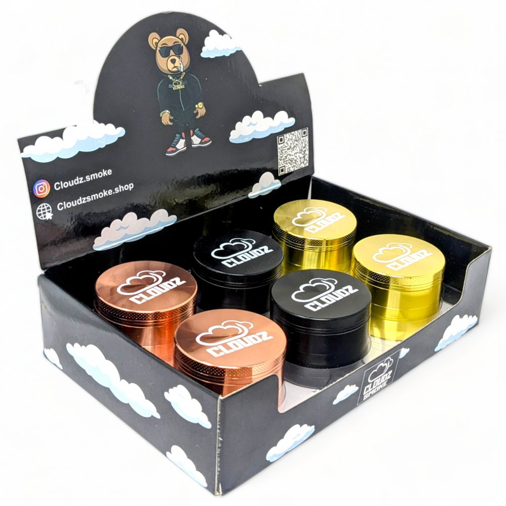 Cloudz Grinderz - Platinum Edition - Four Chambers - 6 Count - Assorted ...