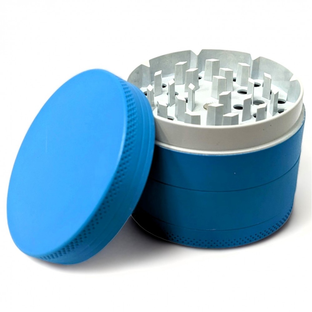55mm Non-Glossy 4 Parts Grinder | Efficient & Elegant Herb Grinding
