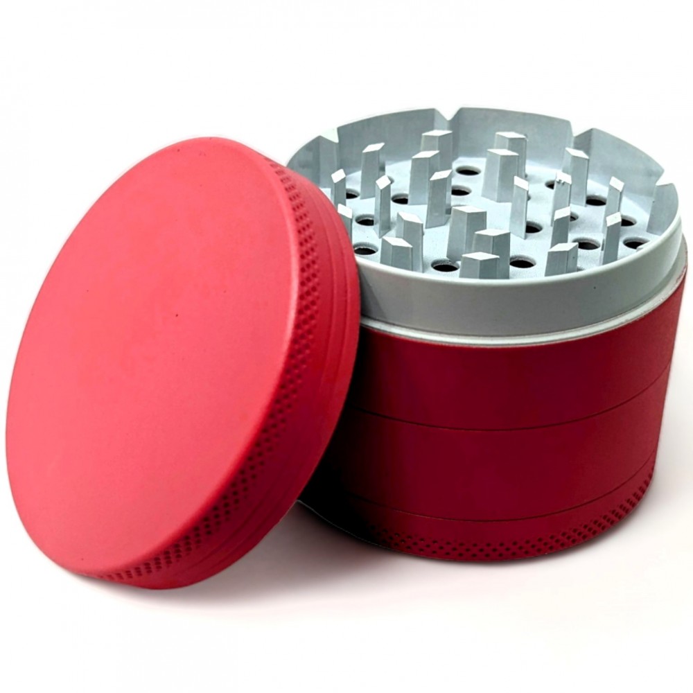 55mm Non-Glossy 4 Parts Grinder | Efficient & Elegant Herb Grinding