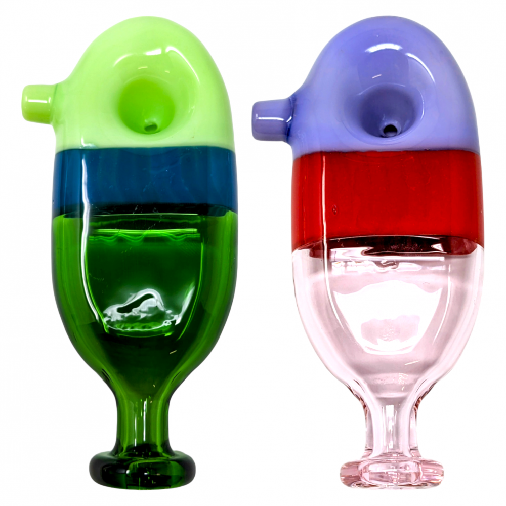 5" Milkyway Blush Frosty Delight Hand Pipe | Skygate Wholesale