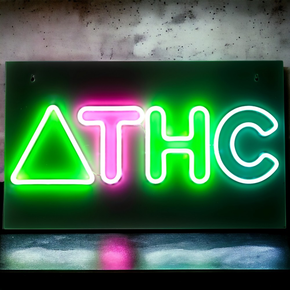 Neon LED Sign - THC | Vibrant & Eye-Catching | Skygate Wholesale