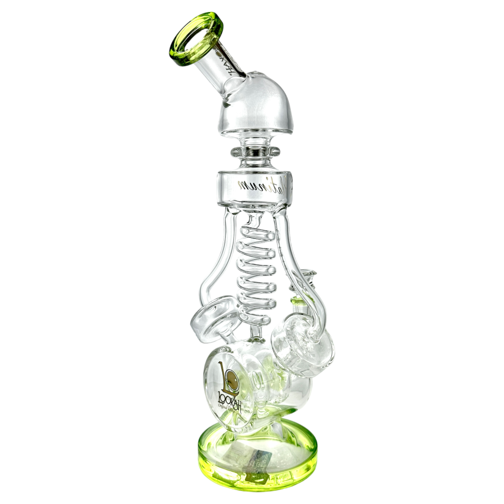 16" Lookah Color Trim Tire Multi Perc Water Pipe - 14F [WPC768]