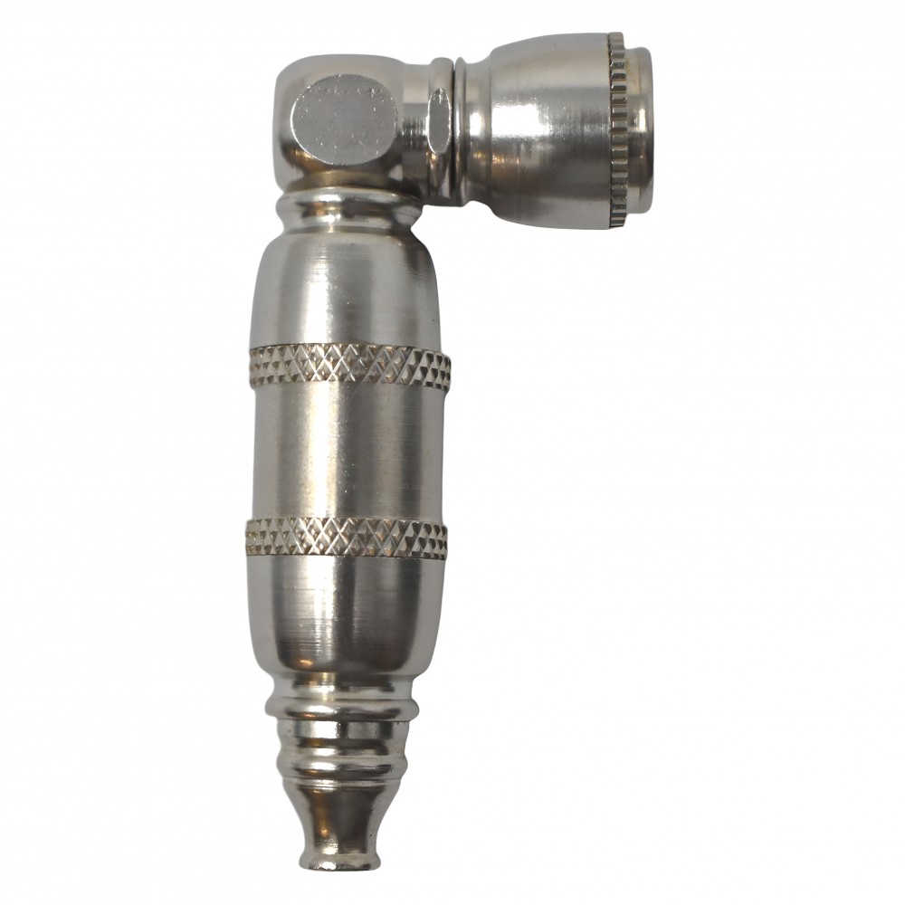 2.5" Premium Metal Chamber Hand Pipe - Compact and Durable Design
