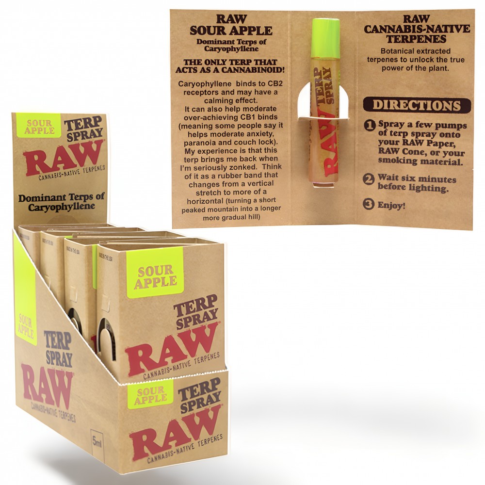 Raw Terpene Spray - 8ct Display | Enhance Your Cannabis Experience with ...