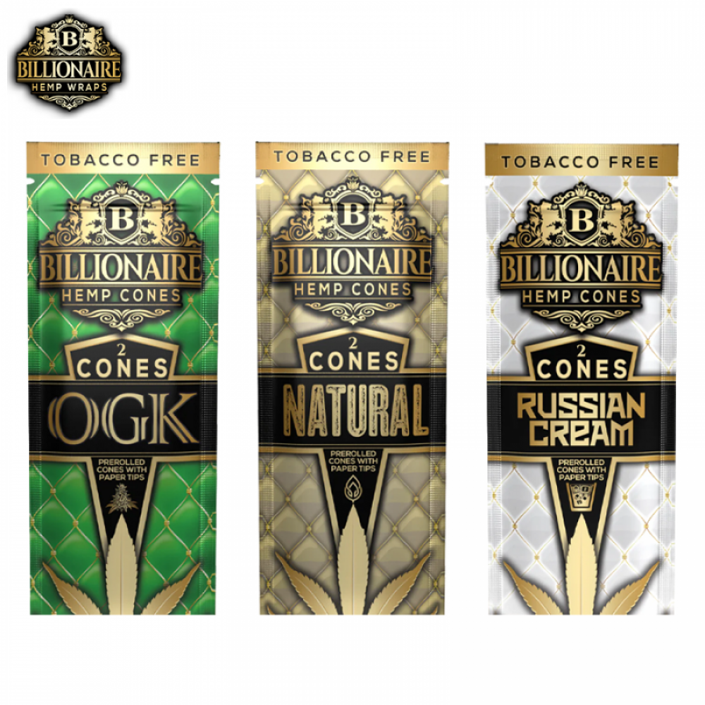 Billionaire Hemp Pre-Rolled Cones | Premium Quality, Luxury Smoking ...