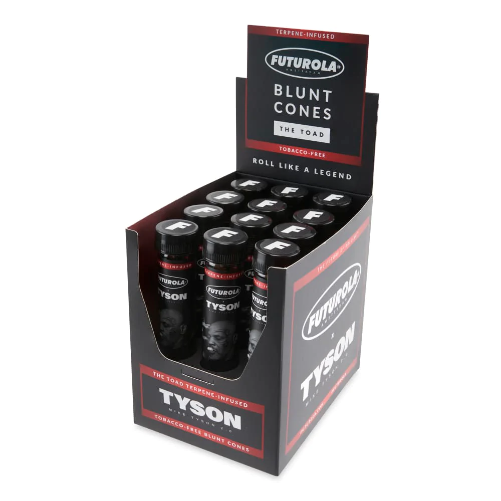 Futurola Tyson Ranch The Toad - Terpene-Infused Blunt Cones 2.0 - 12ct ...