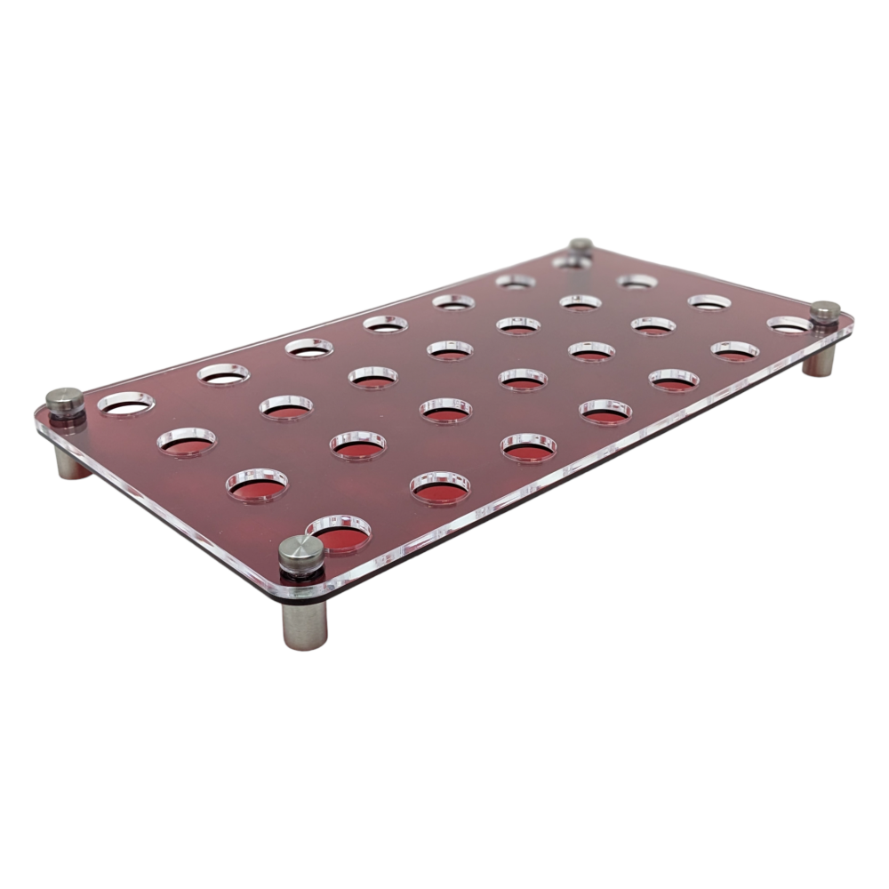 Acrylic Rectangle Carb Cap Stand | Skygate Wholesale