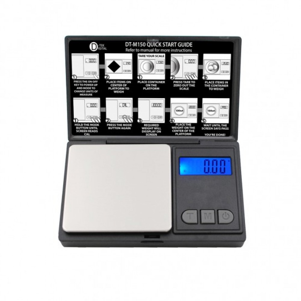 DTek Digital Pocket Scale 150g x 0.01g w/ Box | Skygate Wholesale