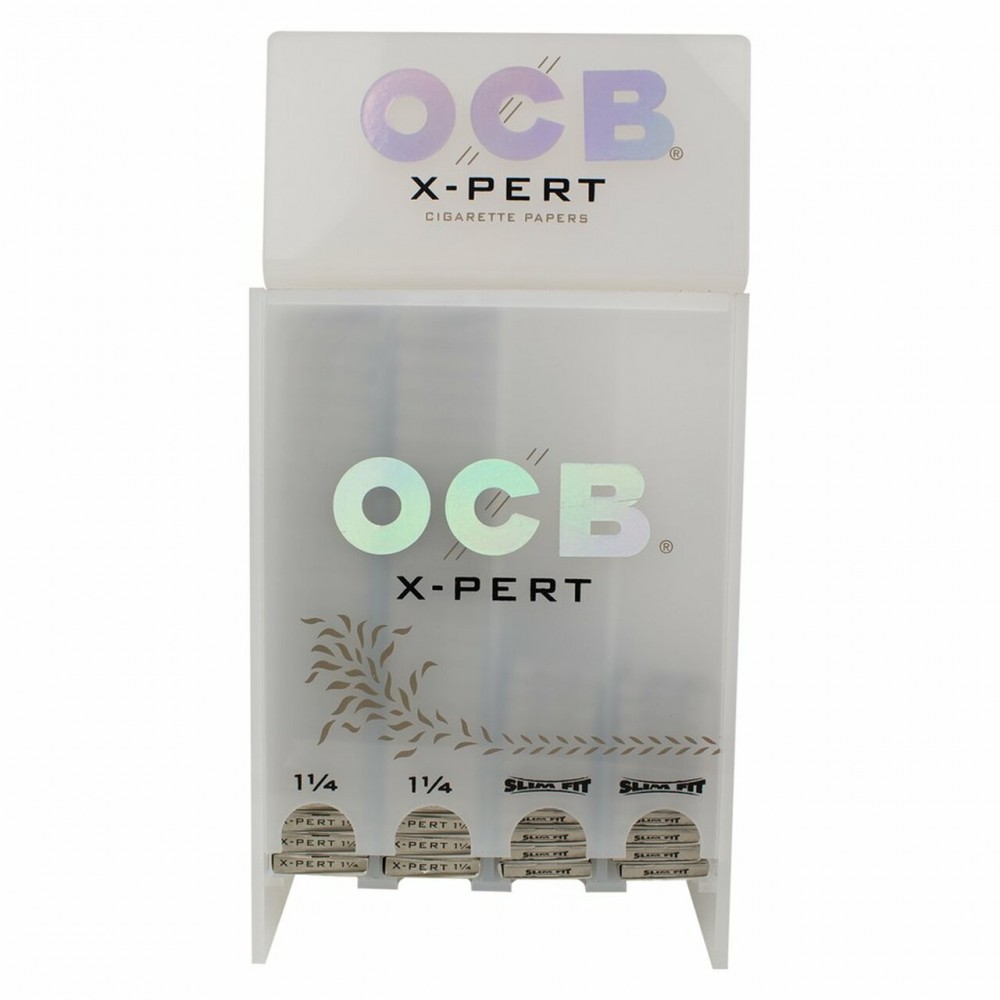 Ocb X-Pert Rolling Paper 3 Box Display