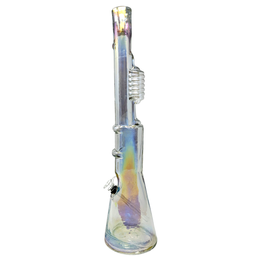 21" Shot Gun Soft Glass Beaker Water Pipe - Glass On Rubber [E2304 ...