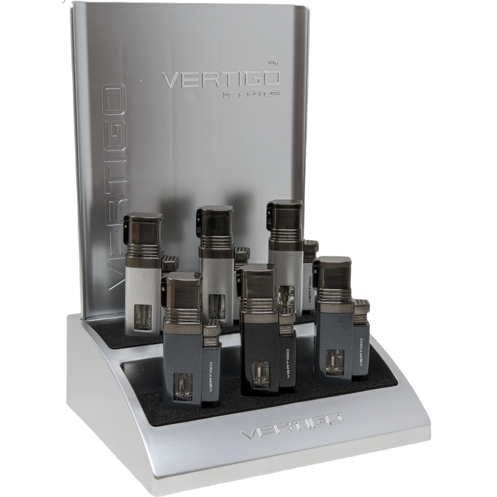 Vertigo Torch Lighter - Churchill - (Display of 12) [VTL-CHURCHILL]