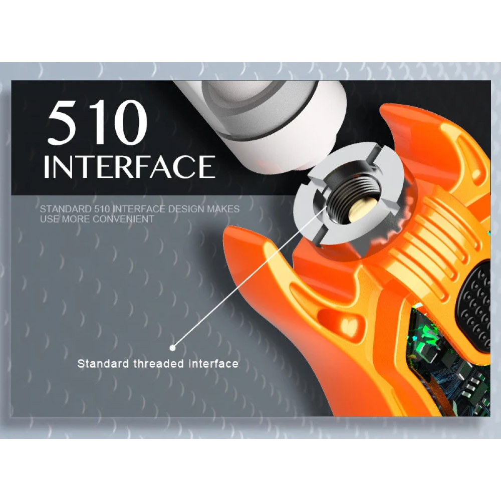 LOOKAH Guitar 510 Thread Vape Battery