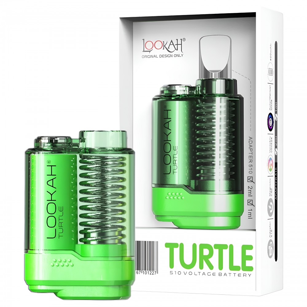 Lookah Turtle 400mAh Battery - Versatile 510 Thread VV | Skygate Wholesale