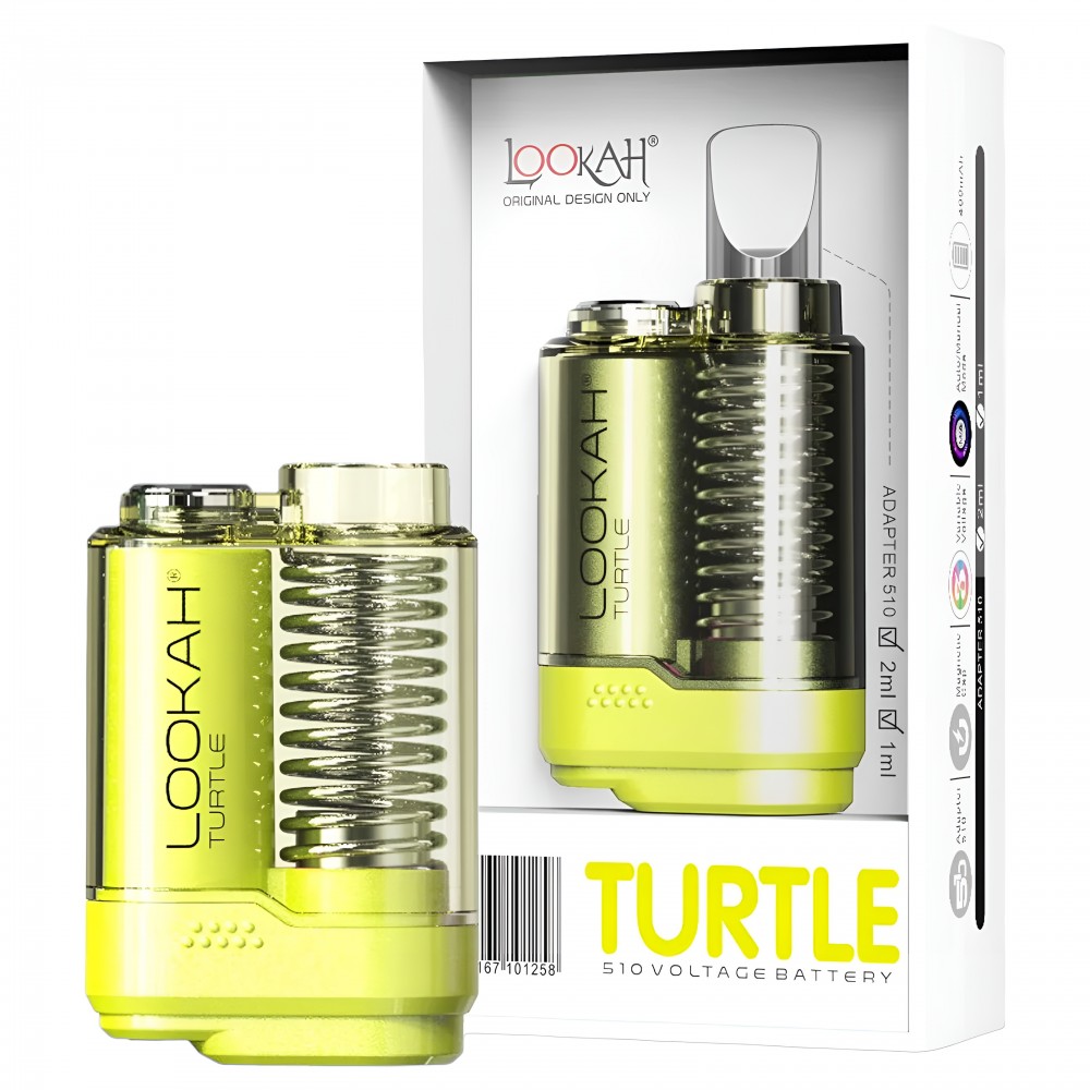 Lookah Turtle 400mAh Battery - Versatile 510 Thread VV | Skygate Wholesale