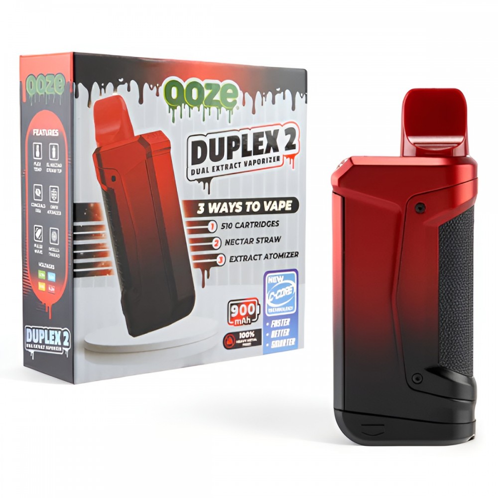 Ooze Duplex 2 Dual Extract Vaporizer 900mAh | Versatile Vaping ...