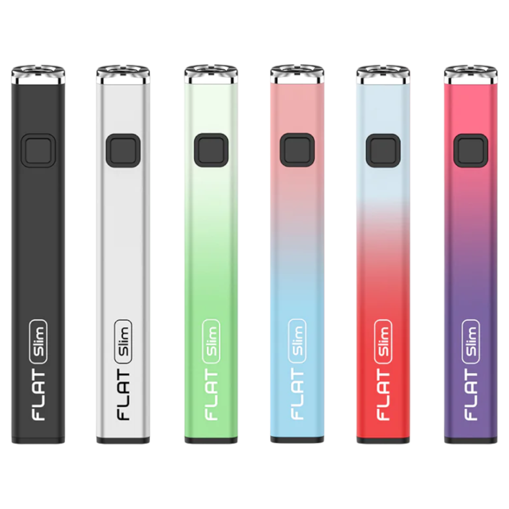 Yocan - Flat Slim 350mAh Carto Battery - Mix Colors - 20ct Display ...