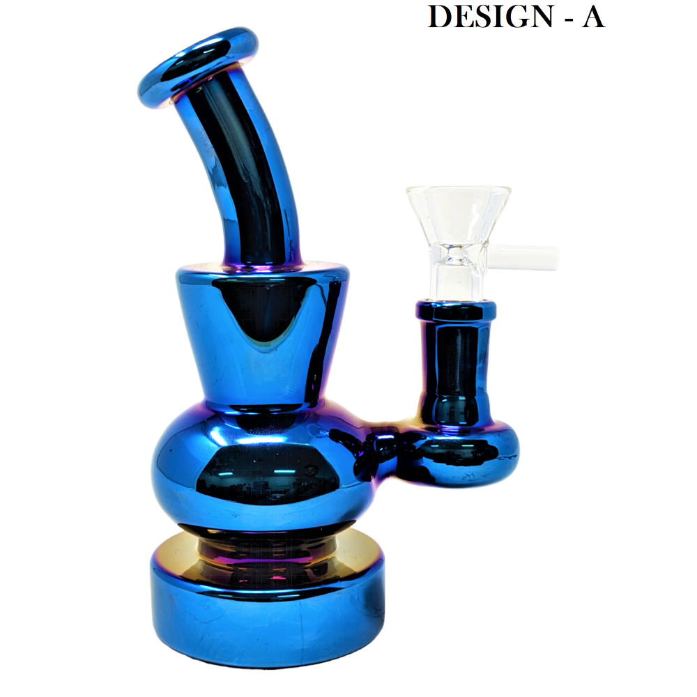 6" Electroplated Mini Water Pipe | Skygate Wholesale