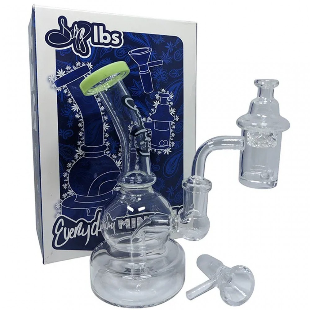 Dogg Lbs 6.5" Mini Rig Box Set | Includes Banger & Carb Cap