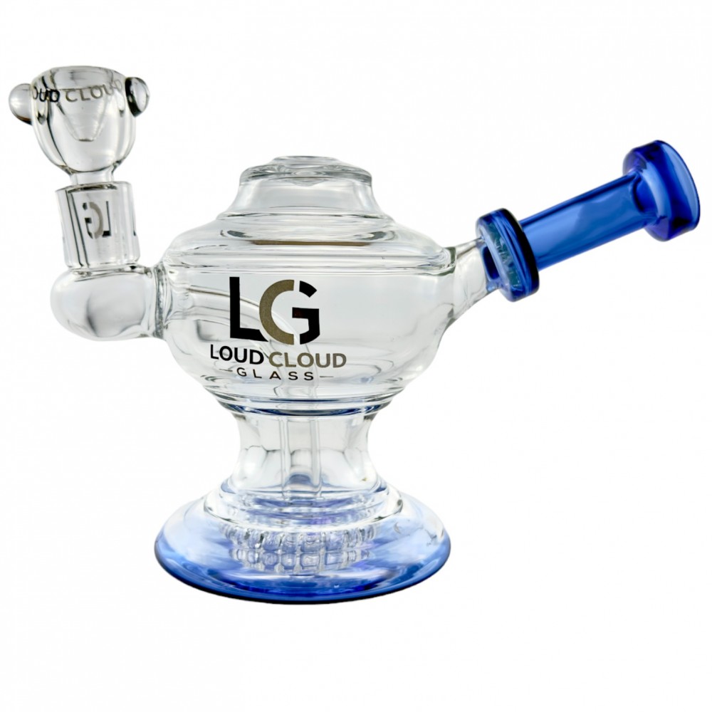 Loud Cloud - 5" Crystalline Orb Matrix Perc Water Pipe | Skygate Wholesale
