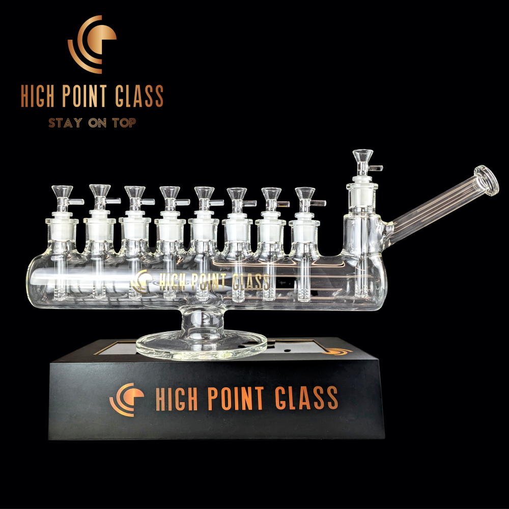 High Point Glass - Unique Smoke-labra Menorah Water Pipe Experience ...