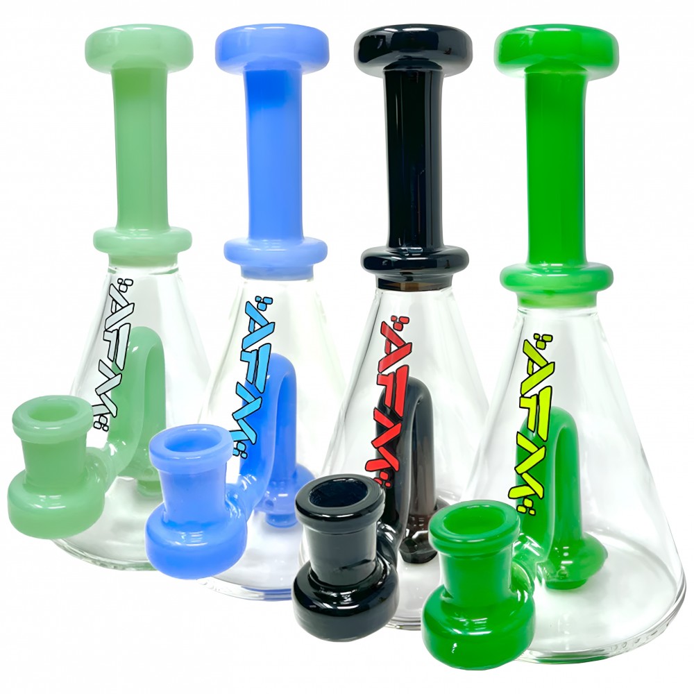 7" AFM Drop Glass Mini Dab Rig | Compact & Efficient | Skygate Wholesale