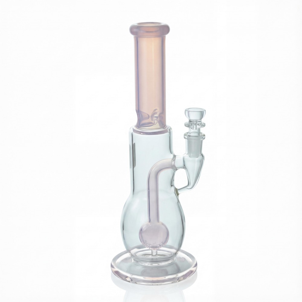 10" Elegant Flat Orb Showerhead Perc Water Pipe | Skygate Wholesale