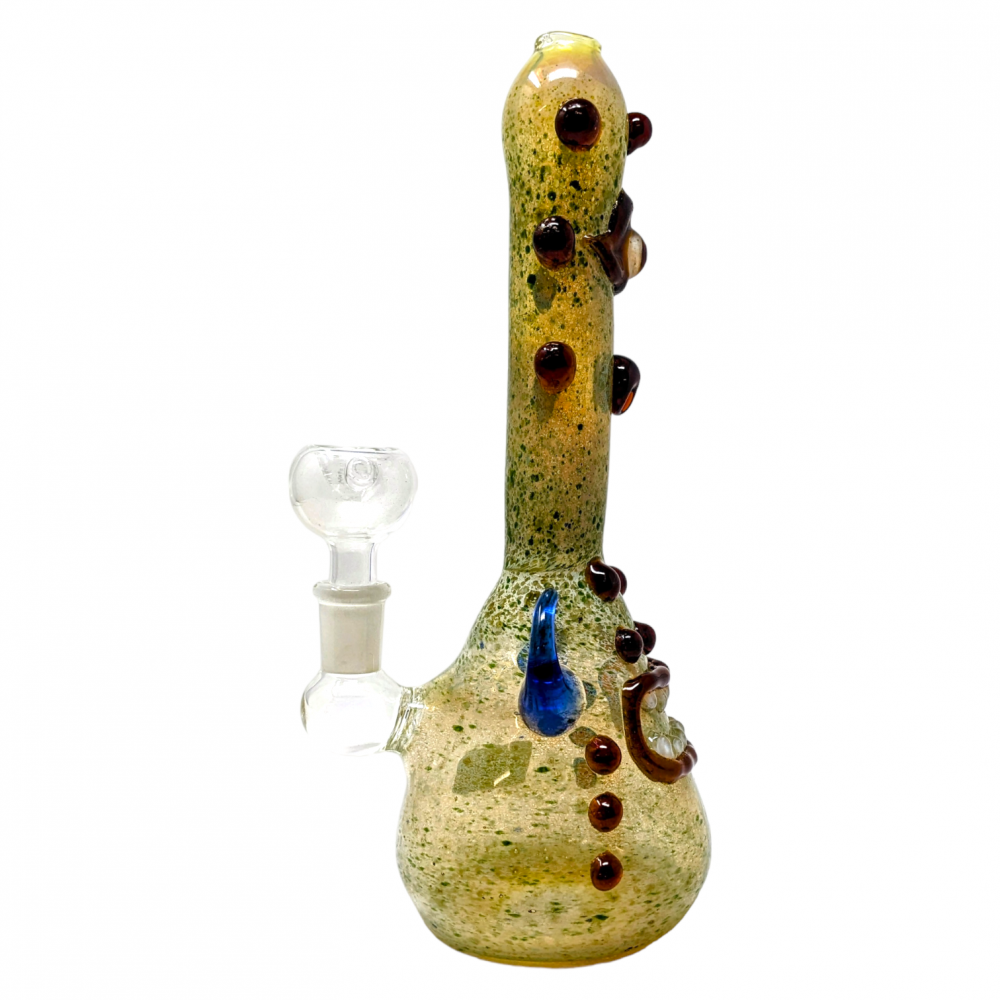9" Fumed Frit Art Ancient Demon Water Pipe | Skygate Wholesale