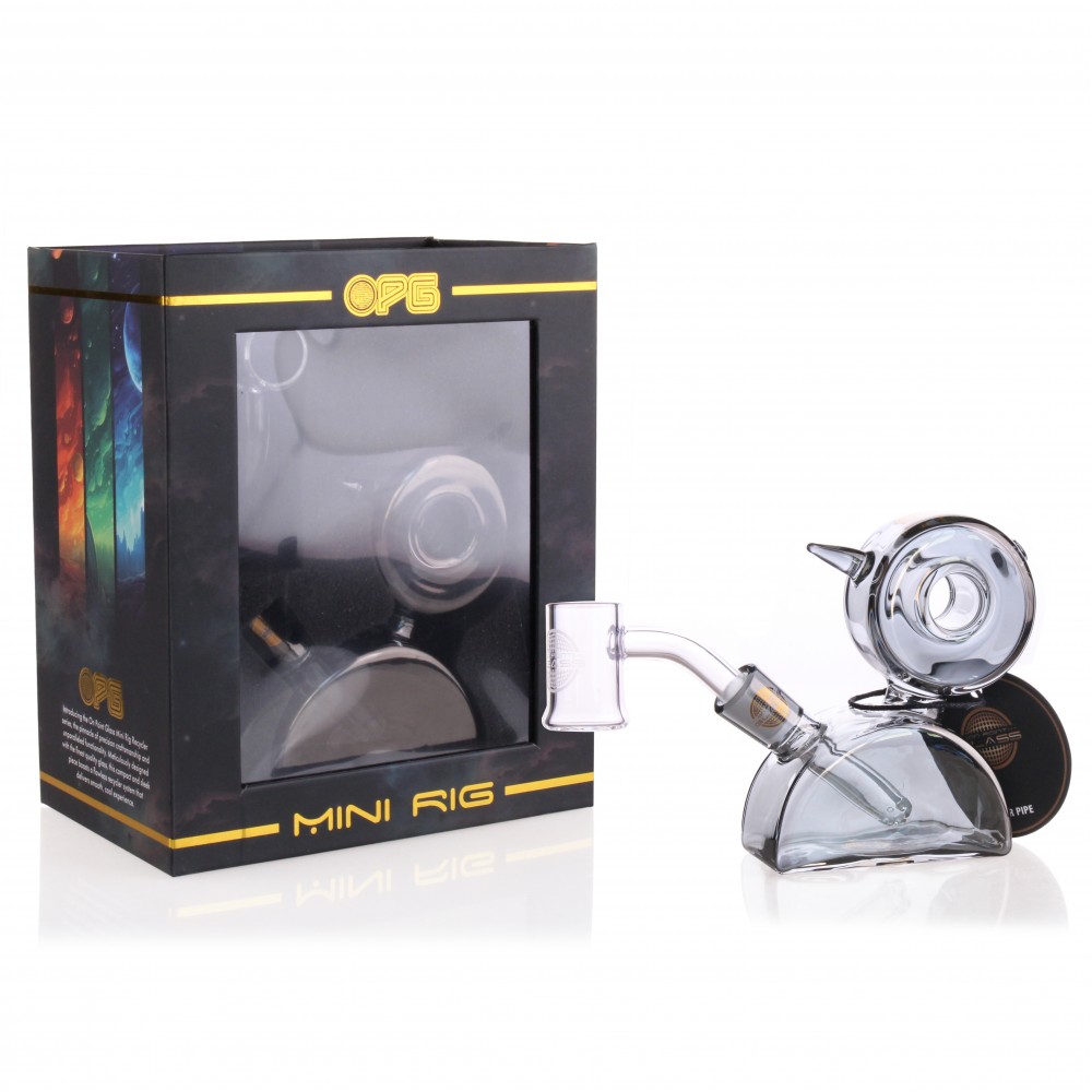 On Point Glass 3.5" Donut Chamber Dab Rig