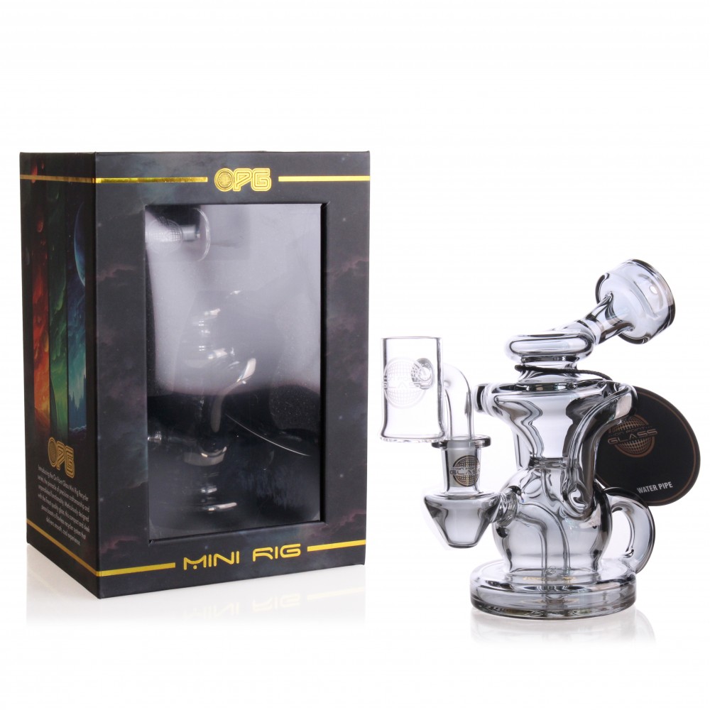 On Point Glass - 5" Mini Recycler Dab Rig