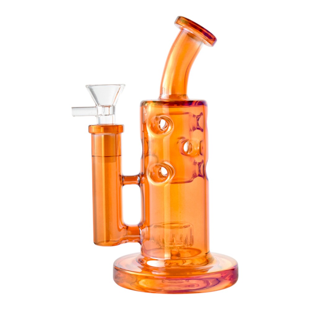7" Fab-Egg Showerhead Perc Water Pipe