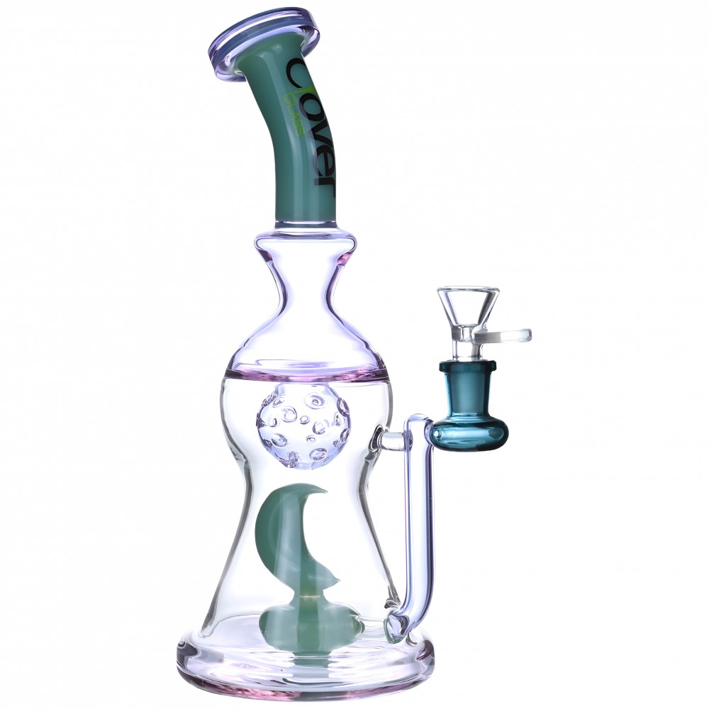 Clover Glass - Shake Up Your Routine with 8" Cup Bong